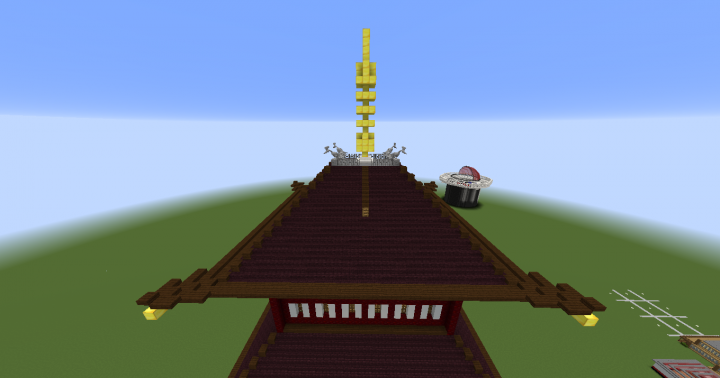 Pokemon:Heart Gold|Tin Tower|Bell Tower|Ho-oh Tower Minecraft Map