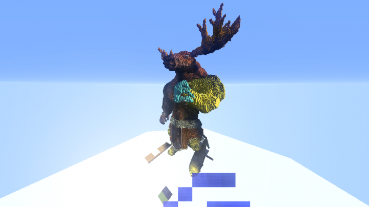 Tribal moose Minecraft Map