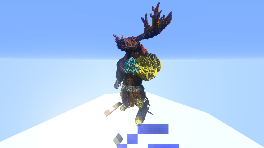 Tribal moose Minecraft Map