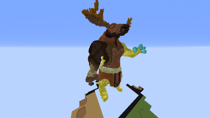 Tribal moose Minecraft Map