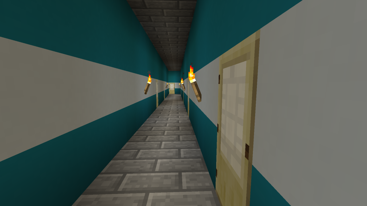 Palm tree hotel Minecraft Map