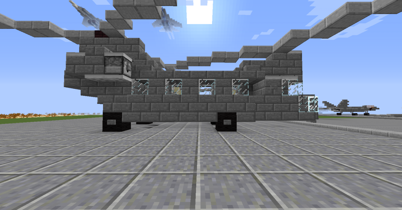 Boeing - CH-47 Chinook Minecraft Map