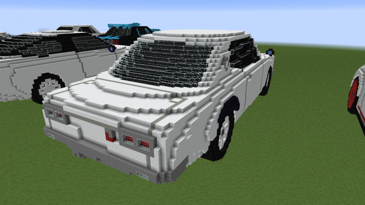 Nissan Skyline 2000 GTR Minecraft Map
