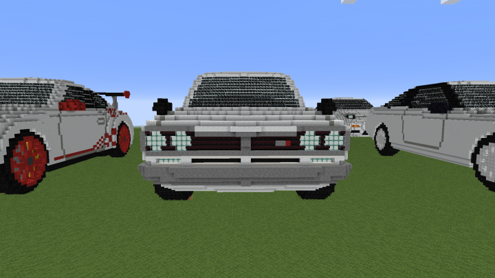 Nissan Skyline 2000 GTR Minecraft Map