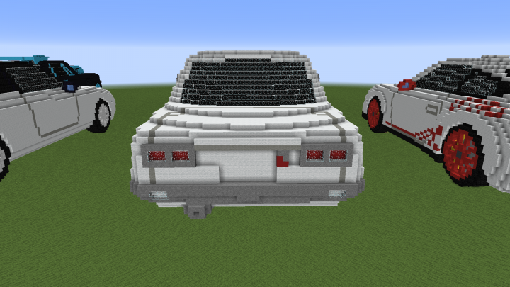 Nissan Skyline 2000 GTR Minecraft Map