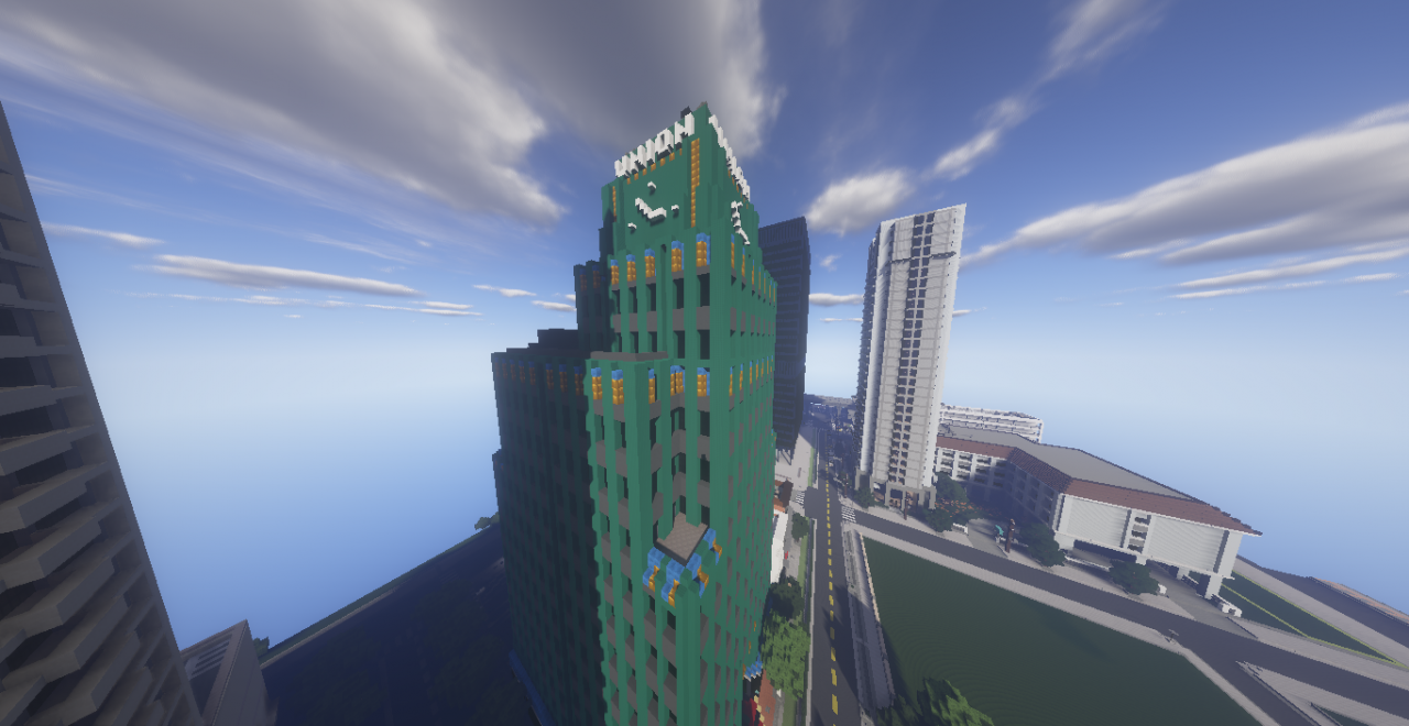 Eastern Columbia Building Minecraft Map