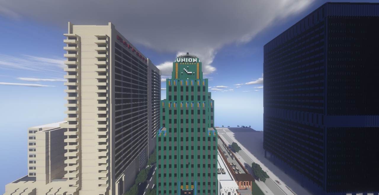 Eastern Columbia Building Minecraft Map