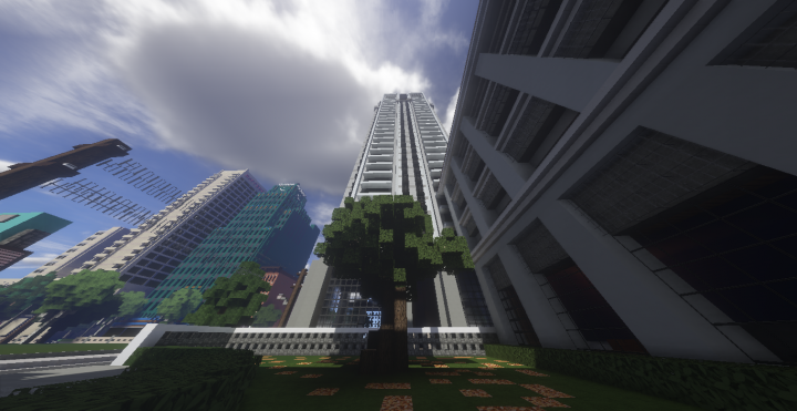 Modern High Rise Apartment Minecraft Map