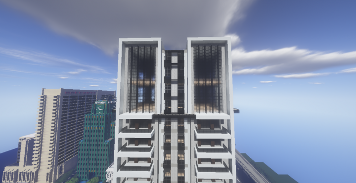 Modern High Rise Apartment Minecraft Map