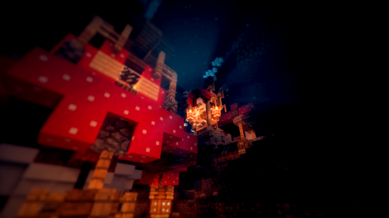 Mushroom Village Minecraft Map