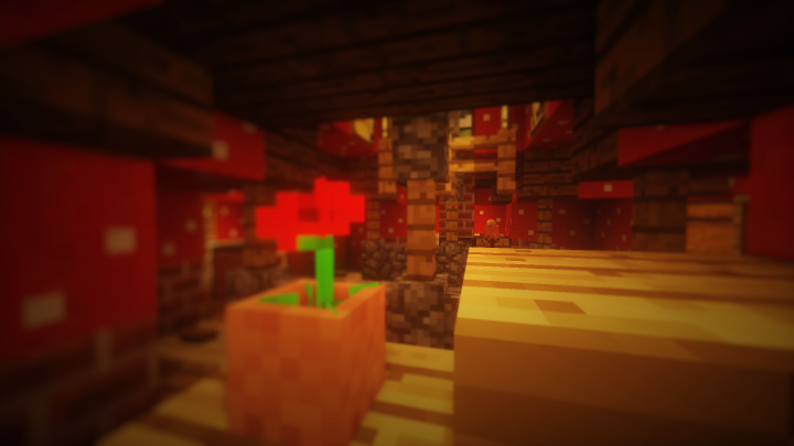 Mushroom Village Minecraft Map