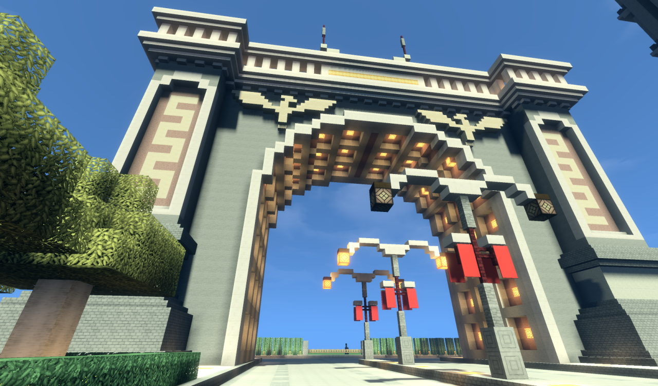 Triumphal Arch "Triumph of the Empire" Minecraft Map