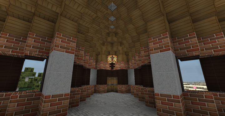 DB Diagonal Houses Minecraft Map