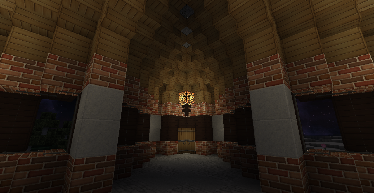 DB Diagonal Houses Minecraft Map