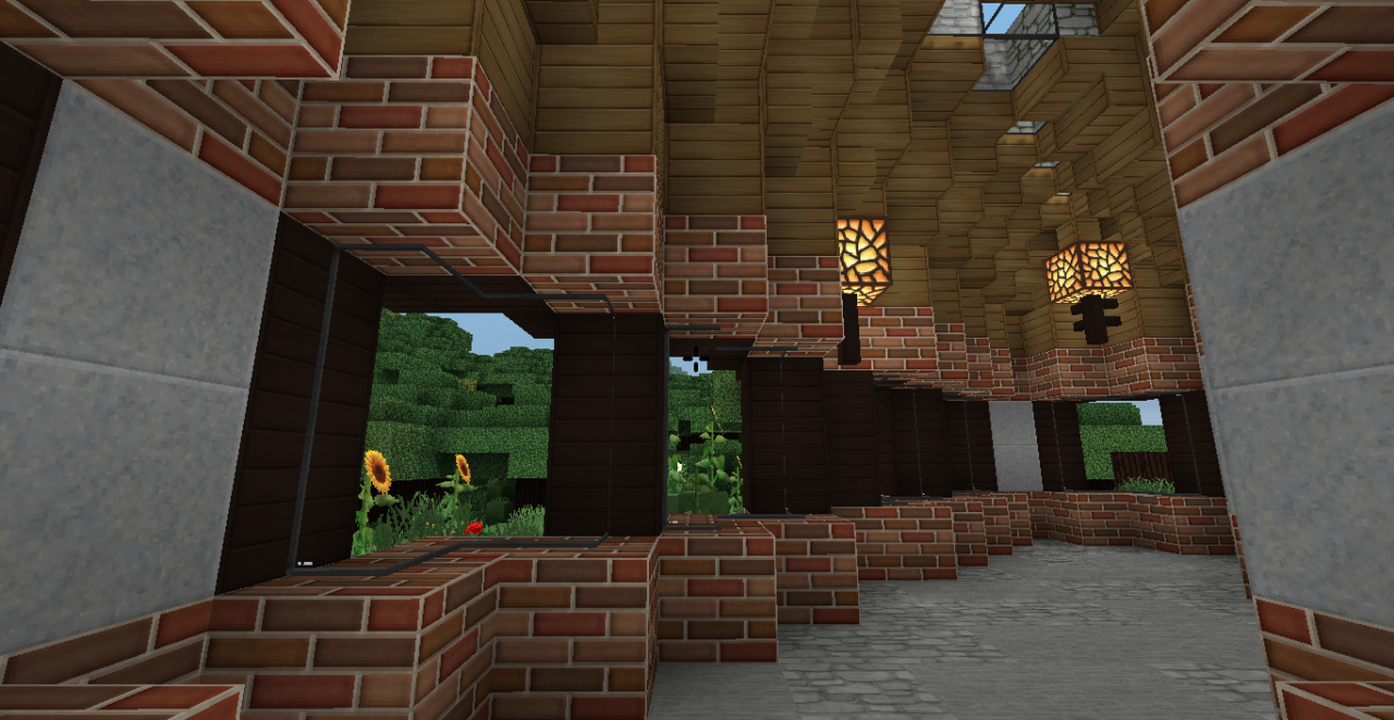 DB Diagonal Houses Minecraft Map