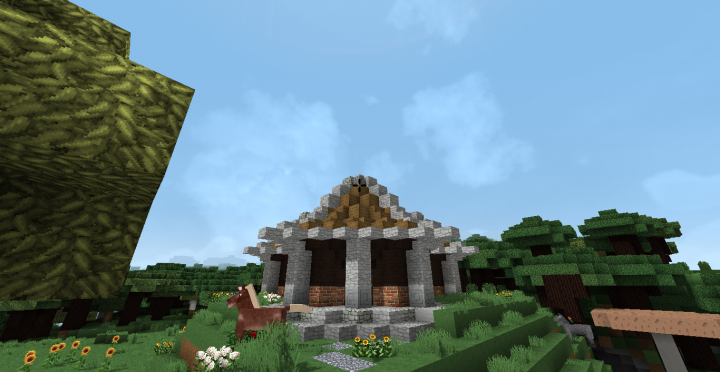 DB Diagonal Houses Minecraft Map