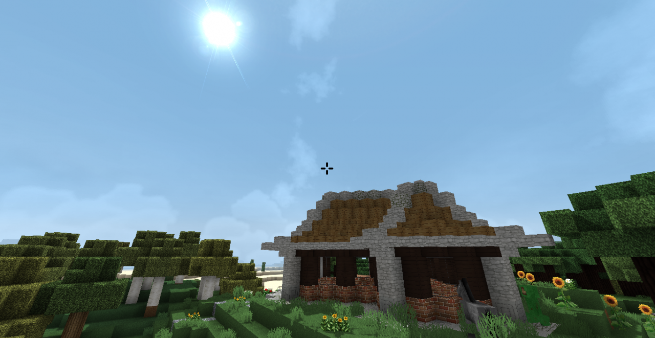 DB Diagonal Houses Minecraft Map