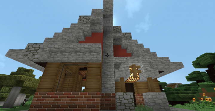 DB Diagonal Houses Minecraft Map