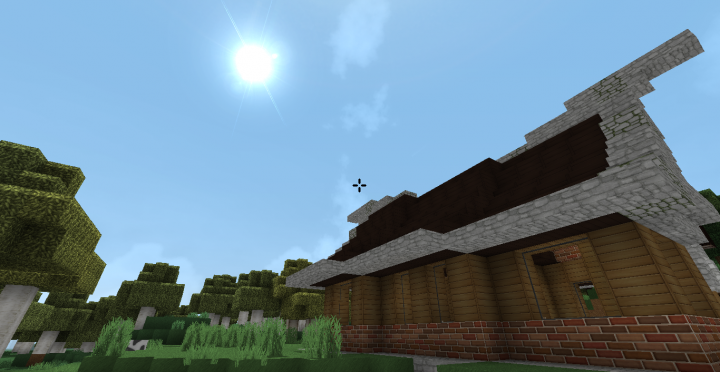 DB Diagonal Houses Minecraft Map