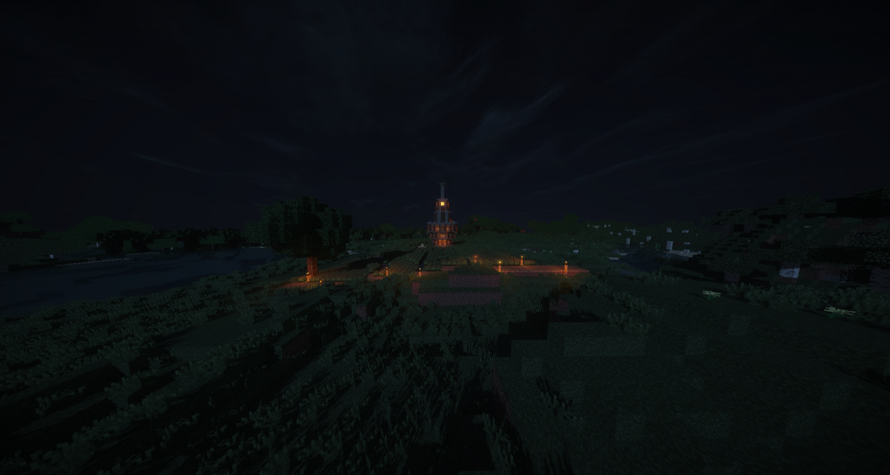 The House in the Midst of the Farmlands Minecraft Map