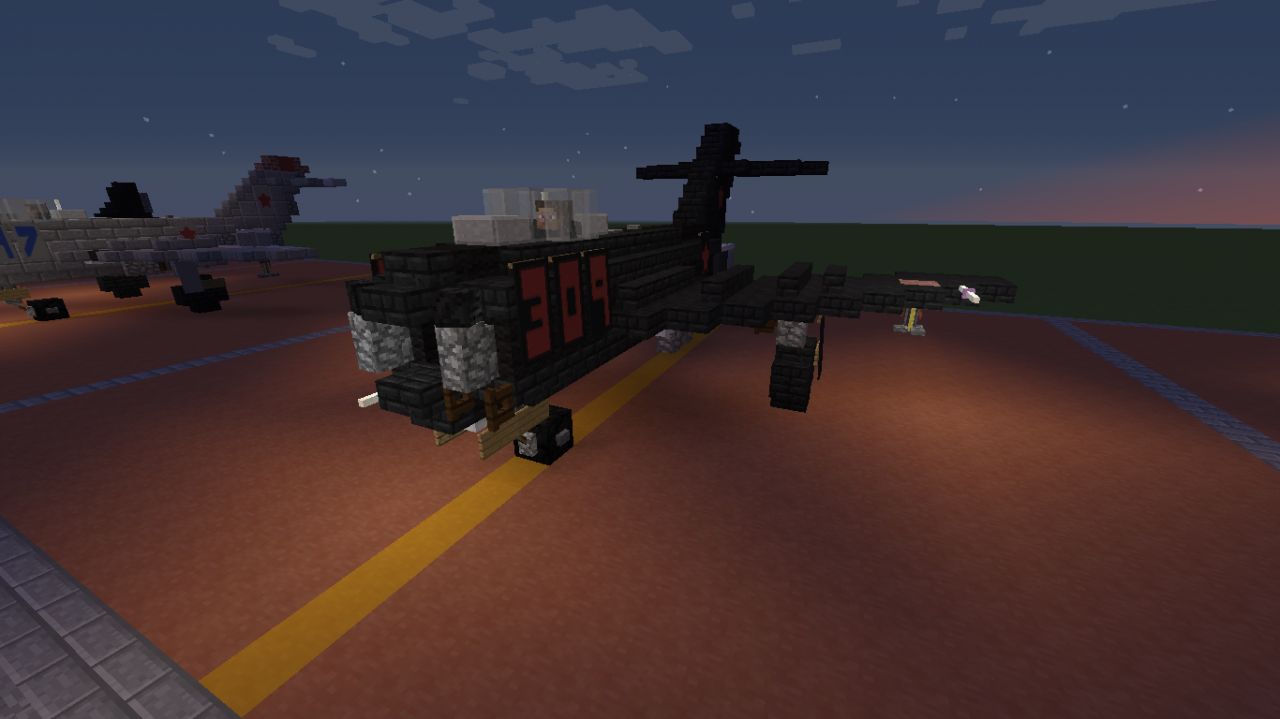 MiG-17 "Fresco" Minecraft Map
