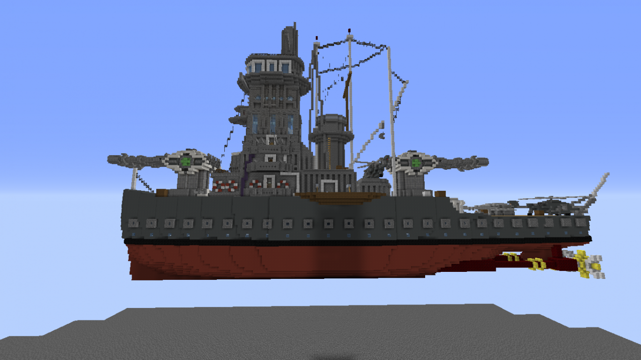 Admiral Graf Spee Minecraft Map