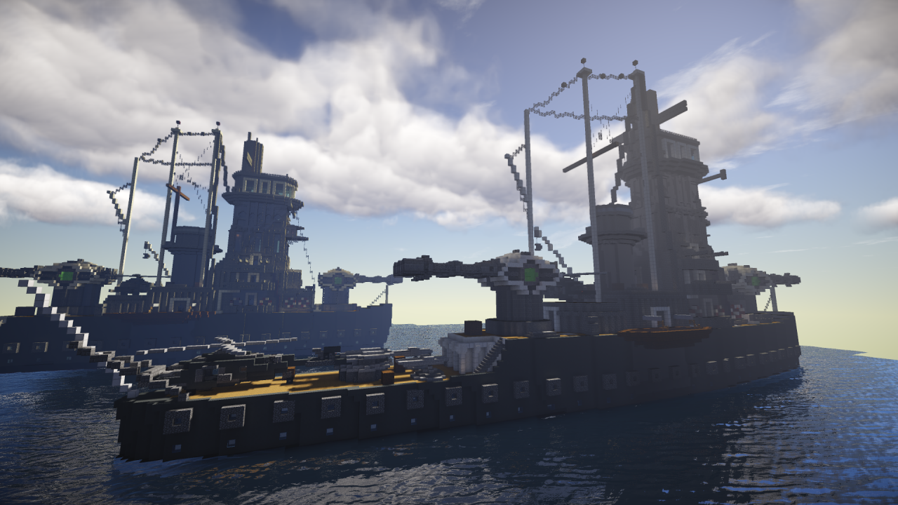 Admiral Graf Spee Minecraft Map