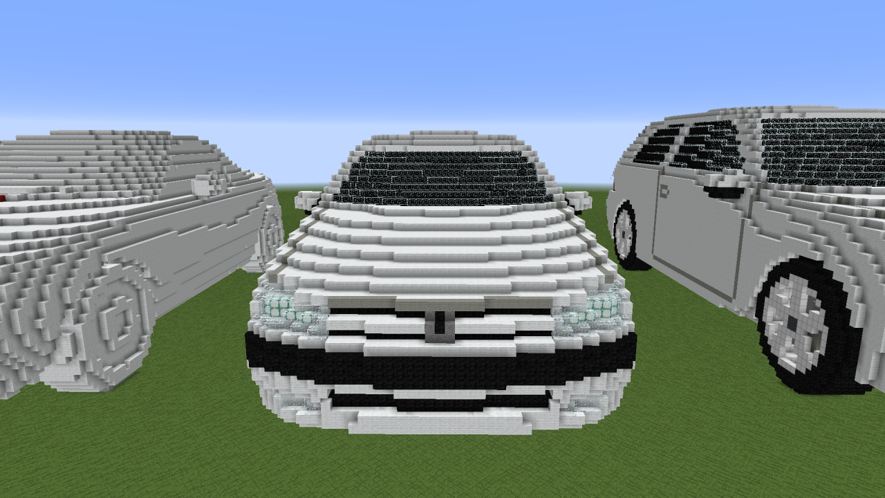Peugeot 406 Minecraft Map