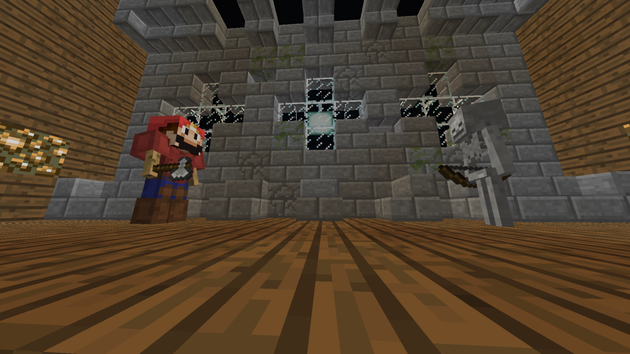 Paper Mario turn based battle system 1.12 Minecraft Map