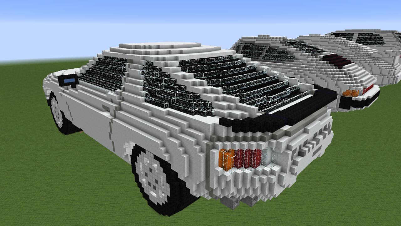 1986 Porsche 928 S Minecraft Map