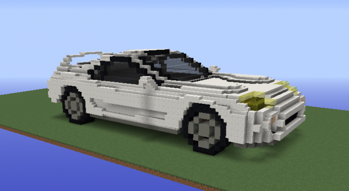 Toyota Supra by mattecraft1 : 2 models Download Minecraft Map