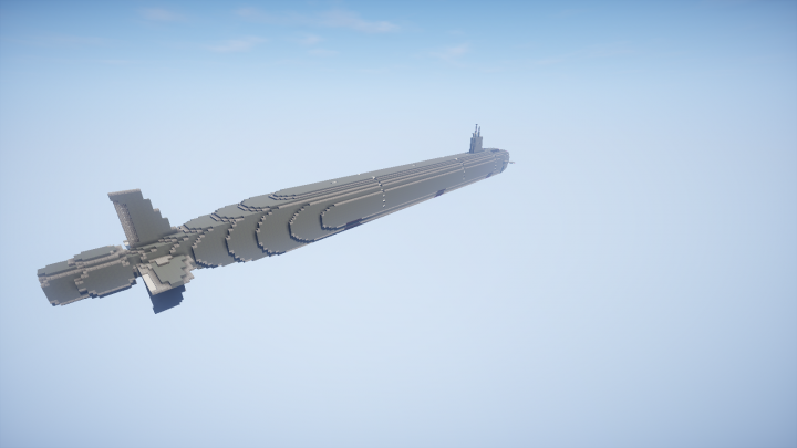 Virginia class Submarine Minecraft Map