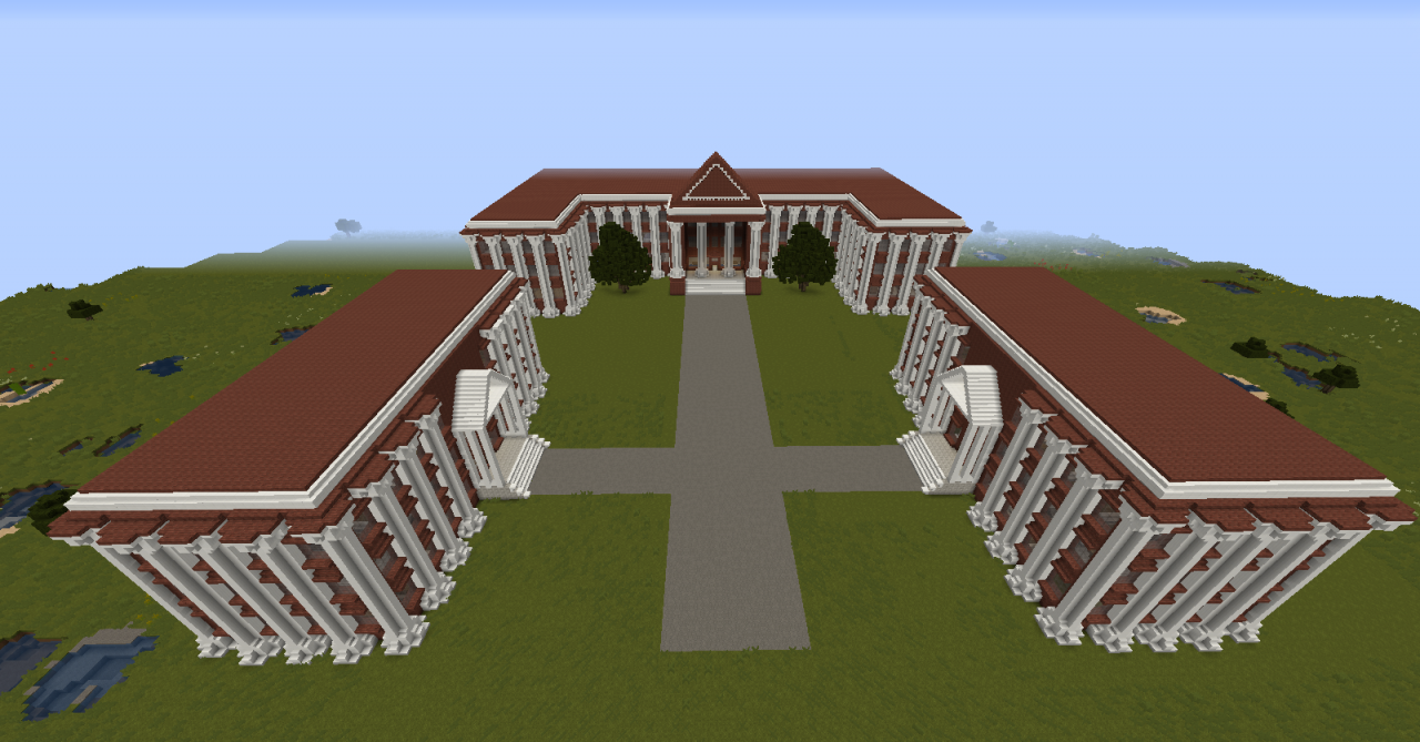 College Campus Minecraft Map