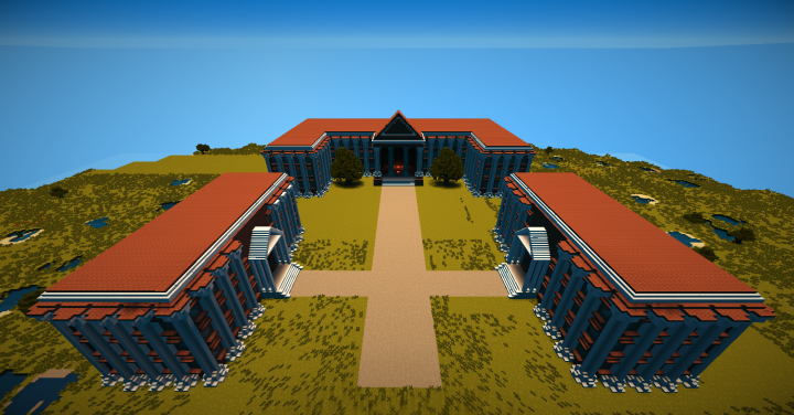 College Campus Minecraft Map