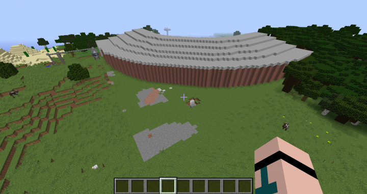 Engine Roundhouse for Immersive Railroading Minecraft Map