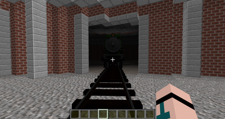 Engine Roundhouse for Immersive Railroading Minecraft Map