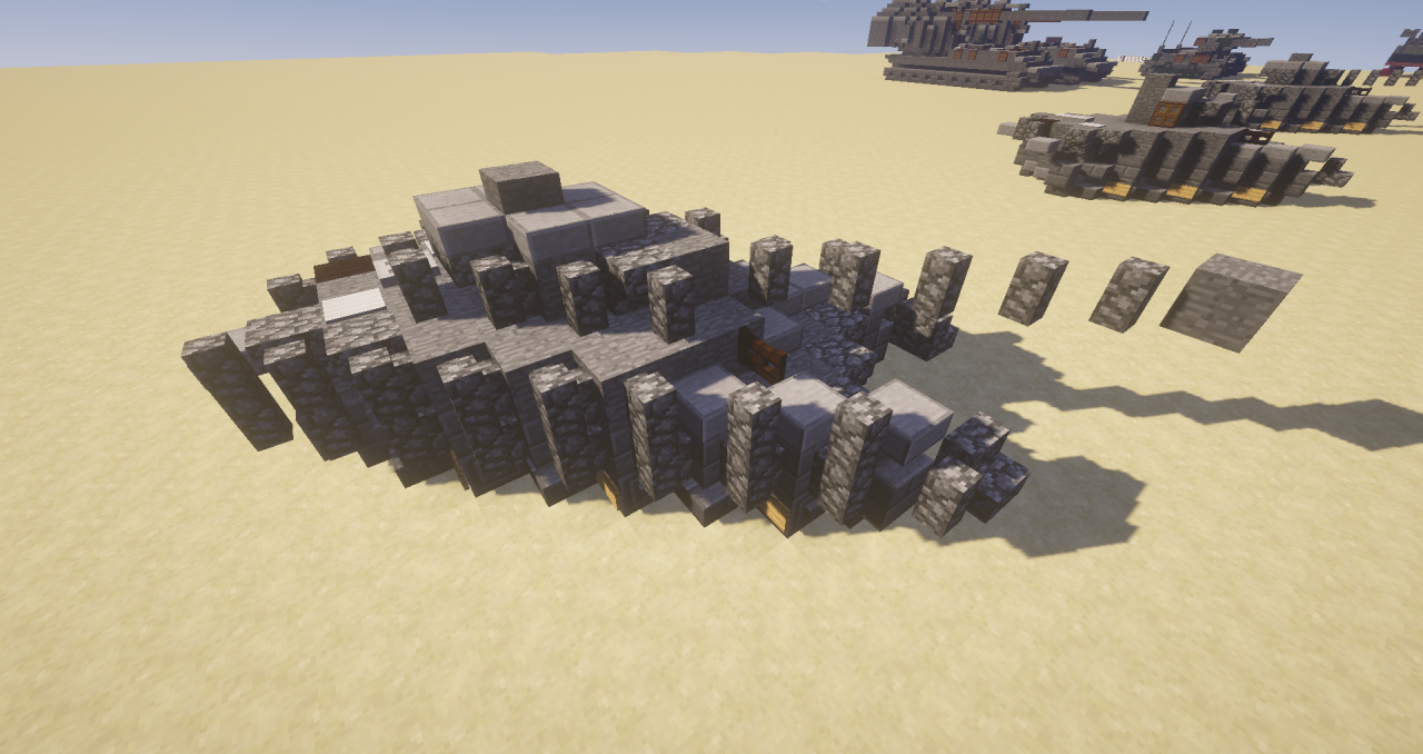 panzer IV (45°) Minecraft Map