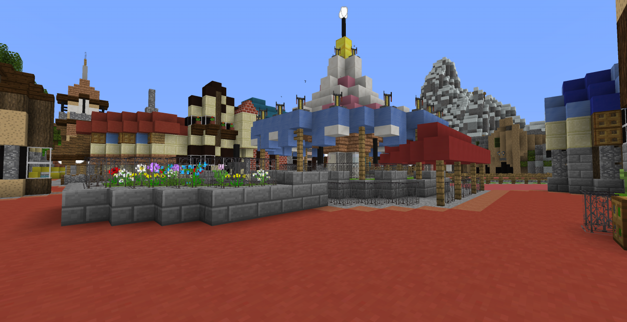 Custom Disneyland Minecraft Map