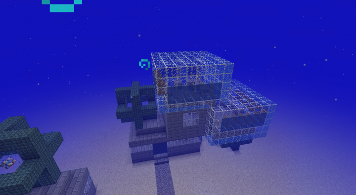 Ocean ruin town Minecraft Map