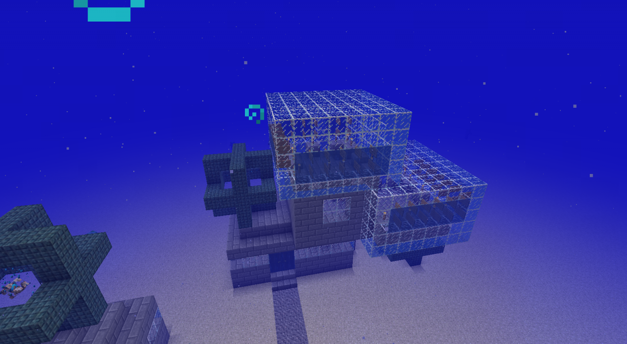 Ocean ruin town Minecraft Map