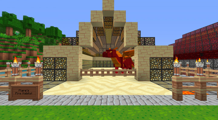 Dragon World Minecraft Map