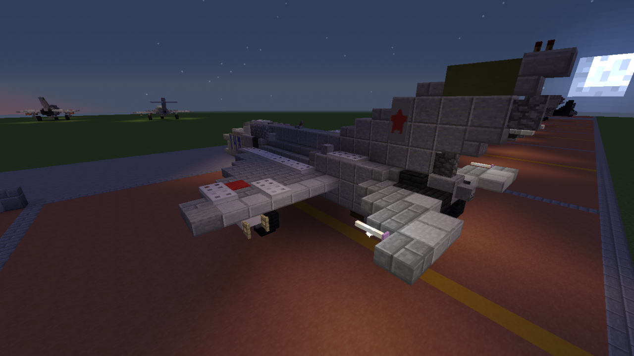 MiG-21 "Fishbed" (Remake) Minecraft Map