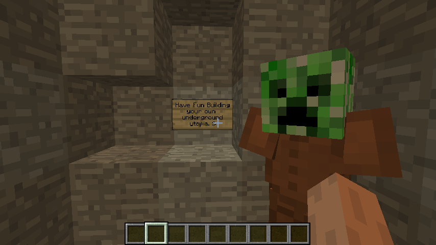 Build your underground city Minecraft Map