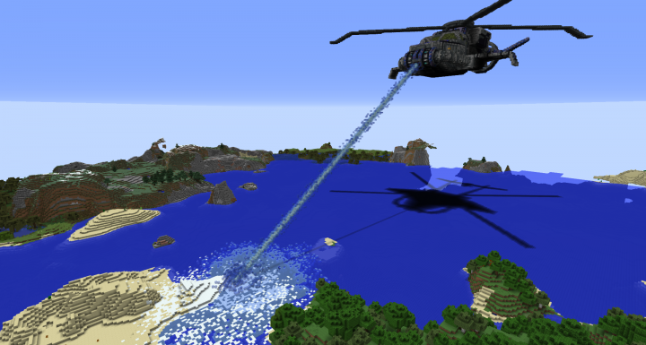 Cryocopter | C&C Red Alert 3 [⬇] Minecraft Map