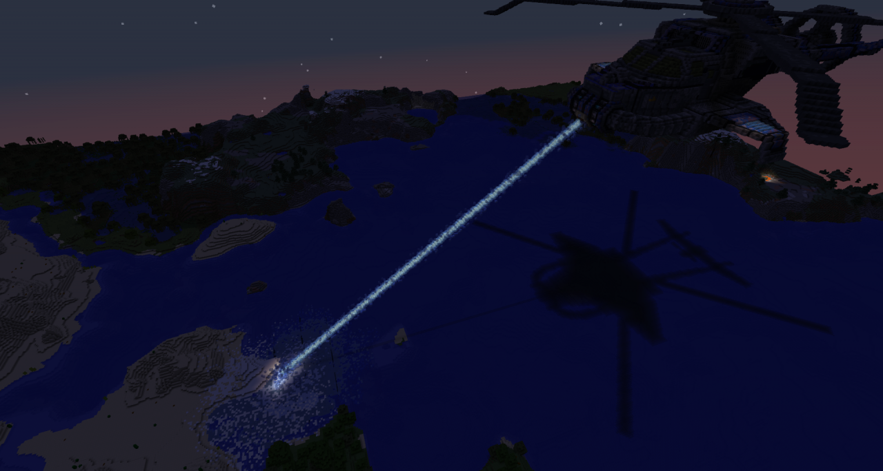 Cryocopter | C&C Red Alert 3 [⬇] Minecraft Map