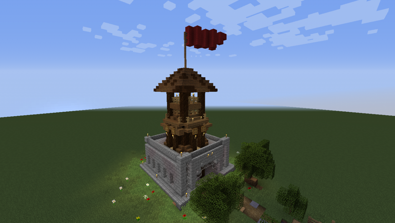 First Tower Build Minecraft Map