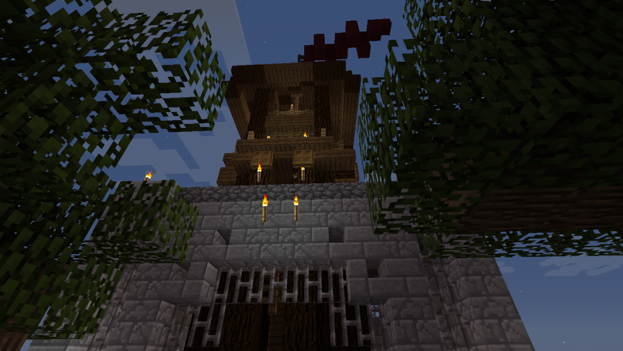 First Tower Build Minecraft Map