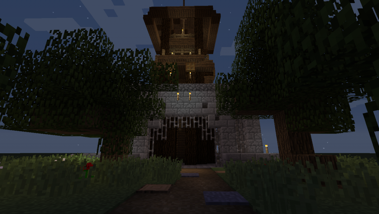 First Tower Build Minecraft Map