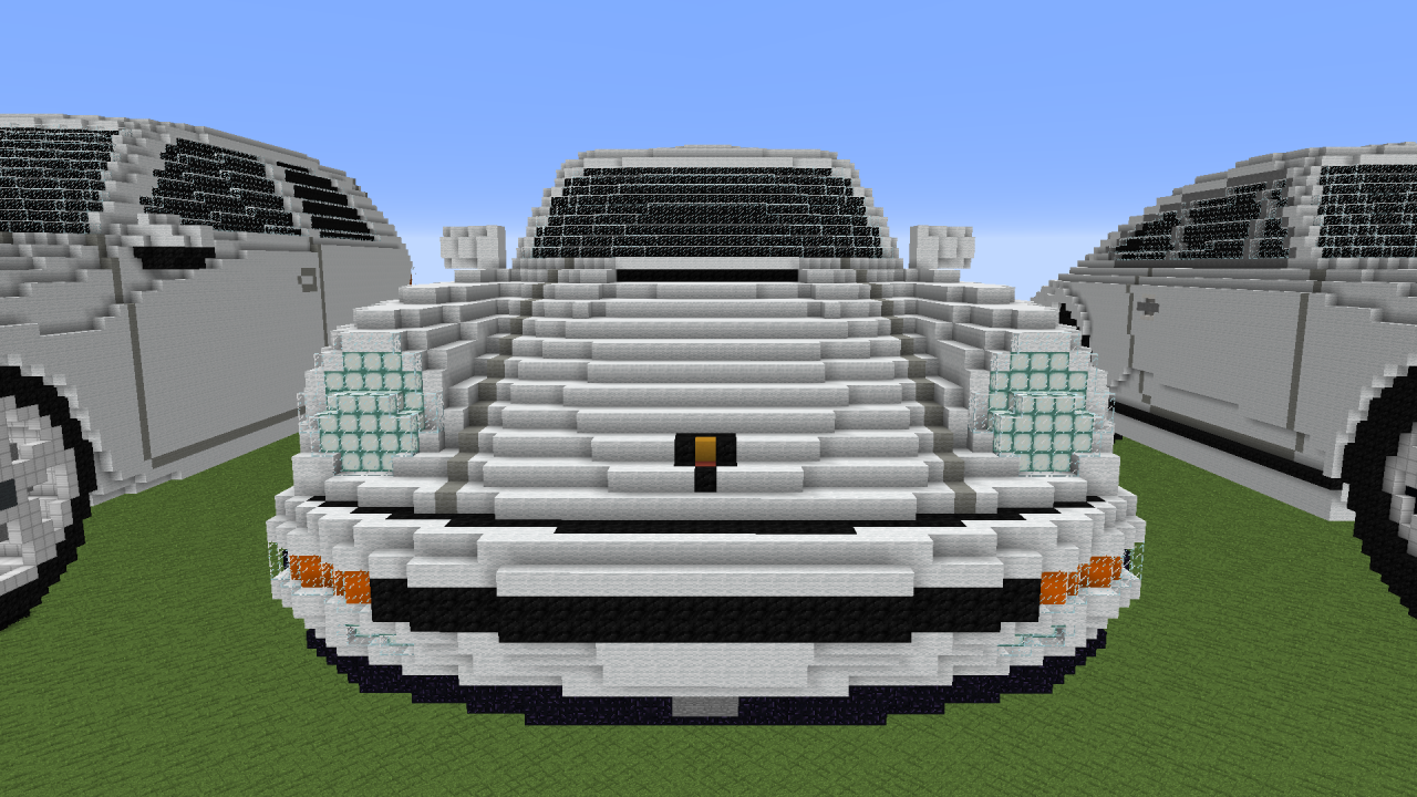 Porsche 911 930 Turbo Minecraft Map
