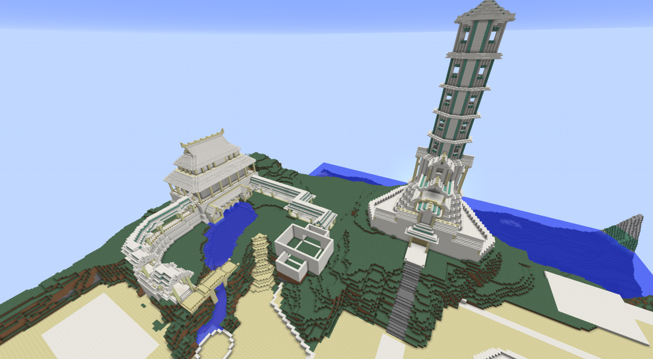 Air Temple Island - HollowTree - 1.12 Minecraft Map